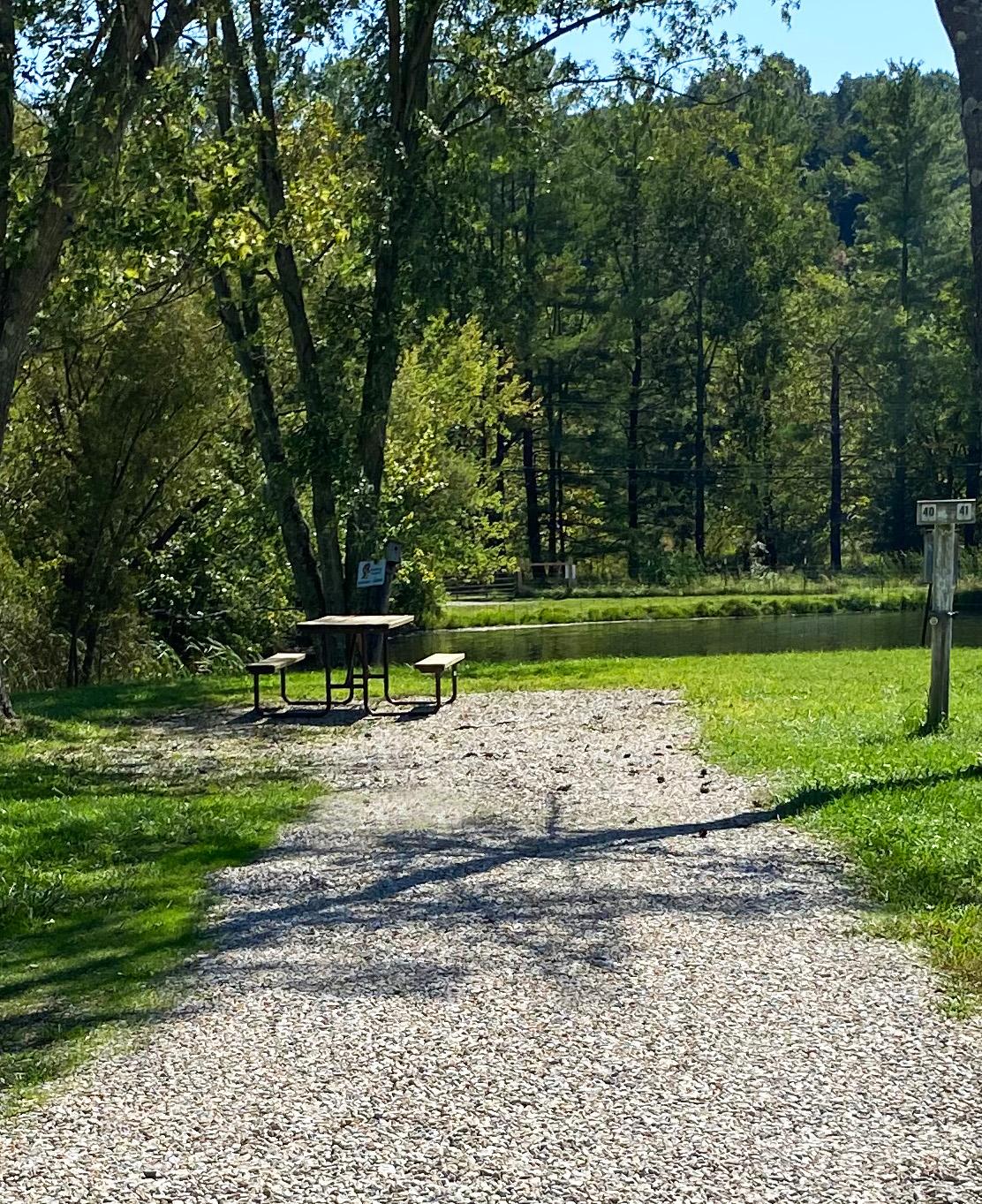 Site #40 (30 amp/back in) | Friends of Mine Campground