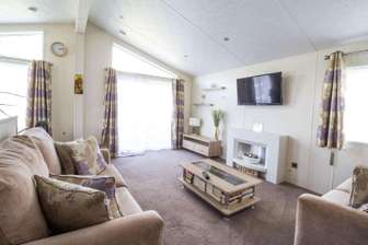 20011CV – Church View area, 2 bed, 6 berth lodge with decking. Platinum ...