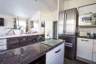 20011CV – Church View area, 2 bed, 6 berth lodge with decking. Platinum ...