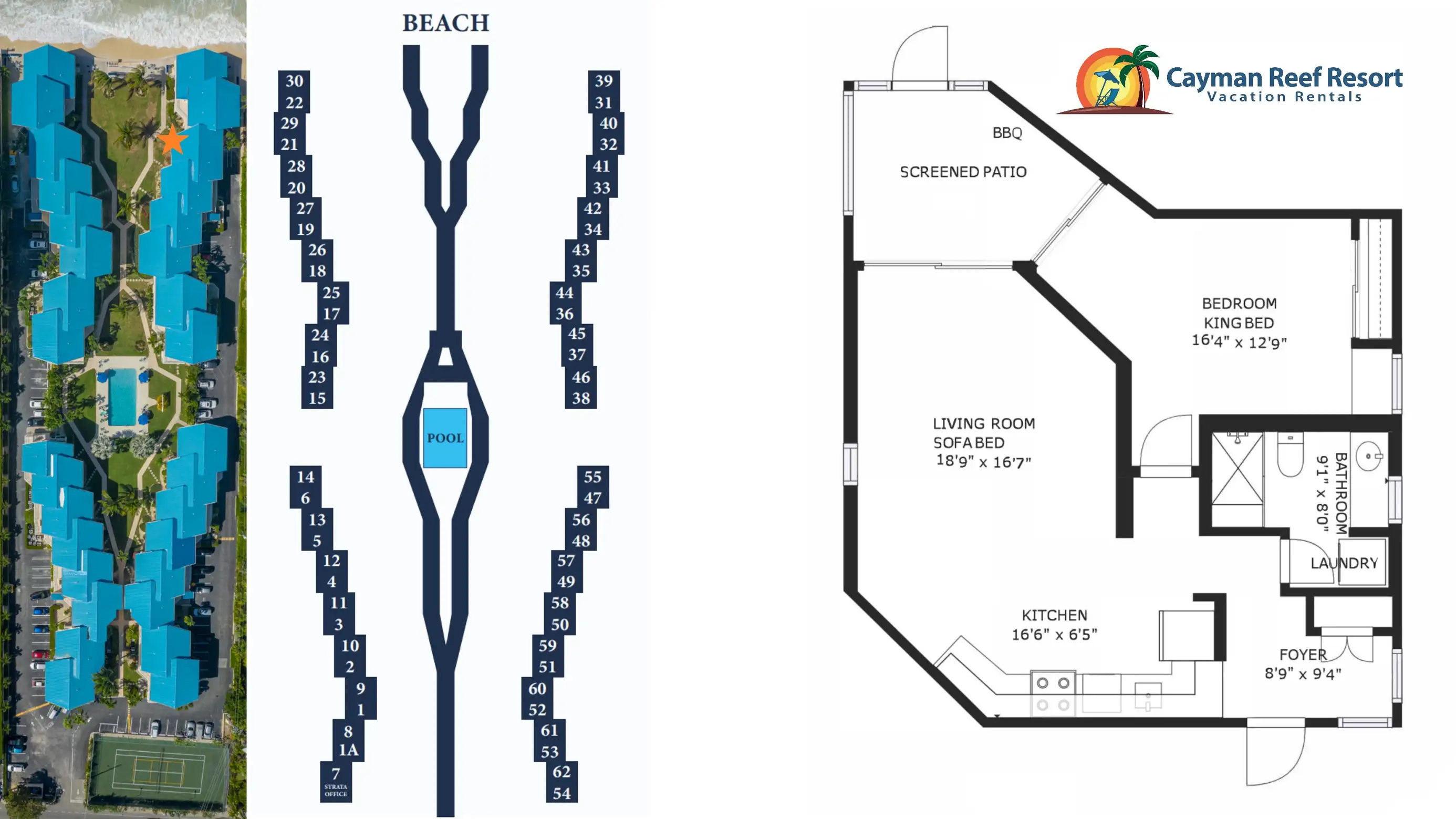 Condo Rental Seven Mile Beach | Cayman Reef Resort 33